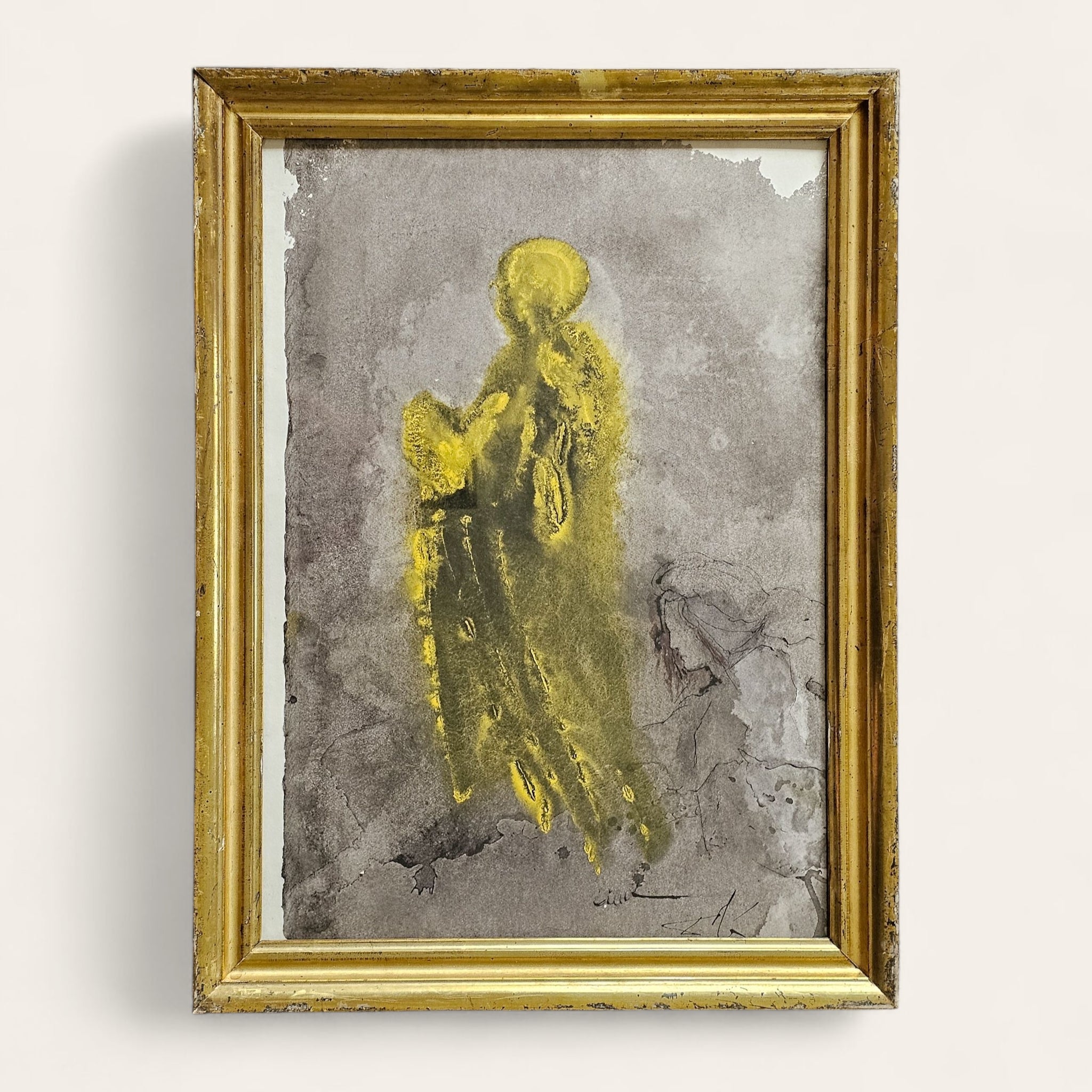Salvador Dalí Noli Me Tangere Lithograph – Framed Biblia Sacra Print ...